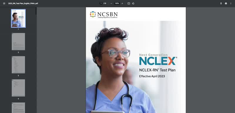 RN NCLEX Test Plan Overview with Mrs. Petrikas