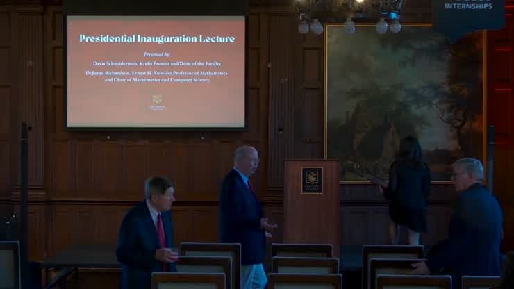 Inauguration lecture