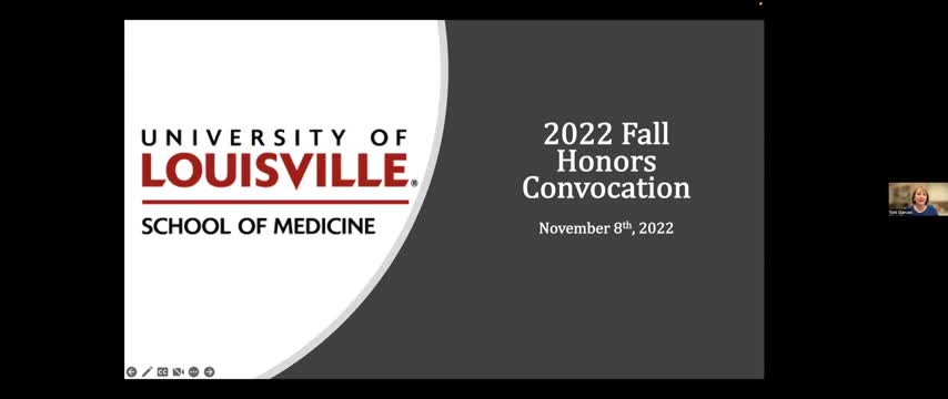 Fall Honors Convocation 2022