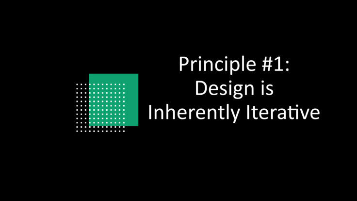 CS 240 - Design Principles - Design is Inherently Iterative