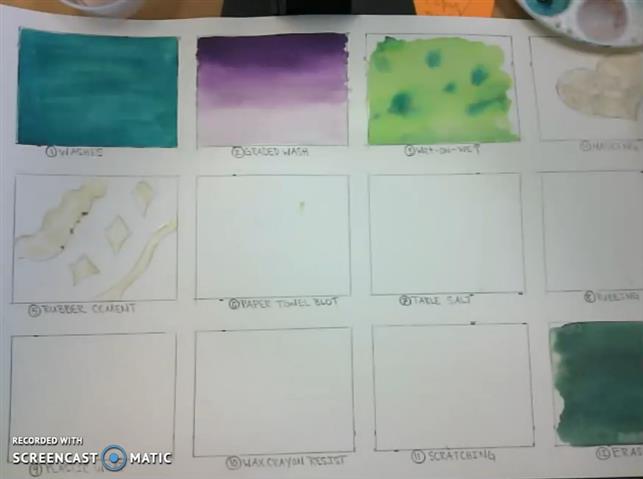 LST-Art-Watercolor Techniques Video #2-Denison
