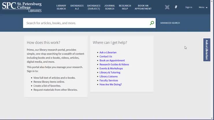 Journal Article Search