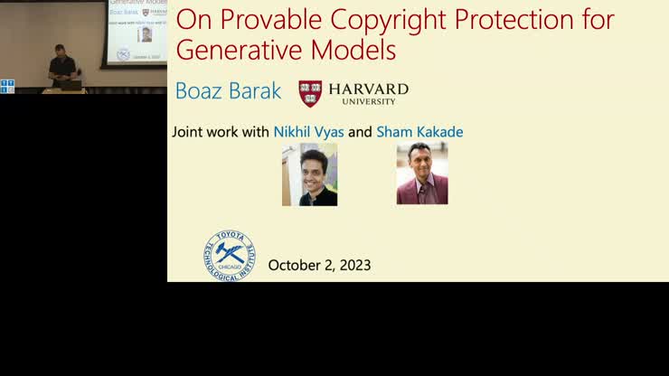 10/2/2023 - Colloquium - Boaz Barak, Harvard