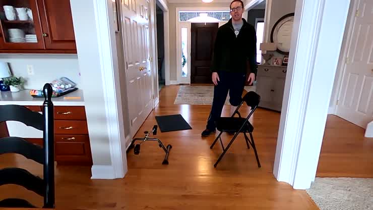 alternative floor peddler setup