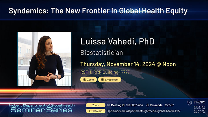 Luissa Vahedi, PhD - November 14, 2024