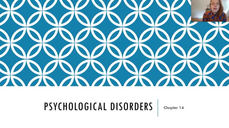 Intro To Psychological Disorders