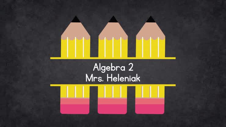 Alg 2 Course Video Q2