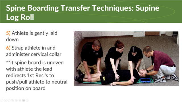 4. Spine Boarding Techniques