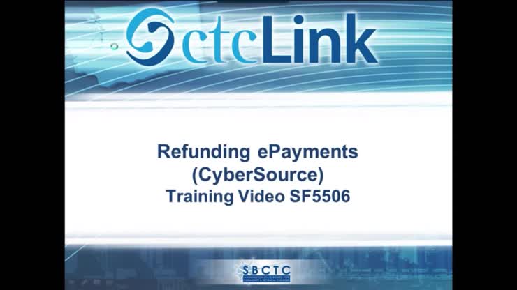 ePayments (Cybersource) Batch Refunds