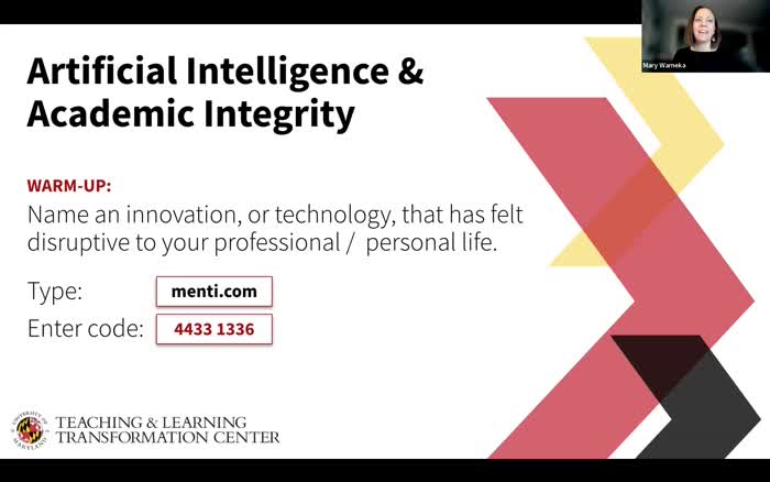 Artificial Intelligence & Academic Integrity (01.17.23)