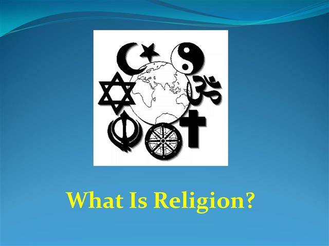 What Is Religion?