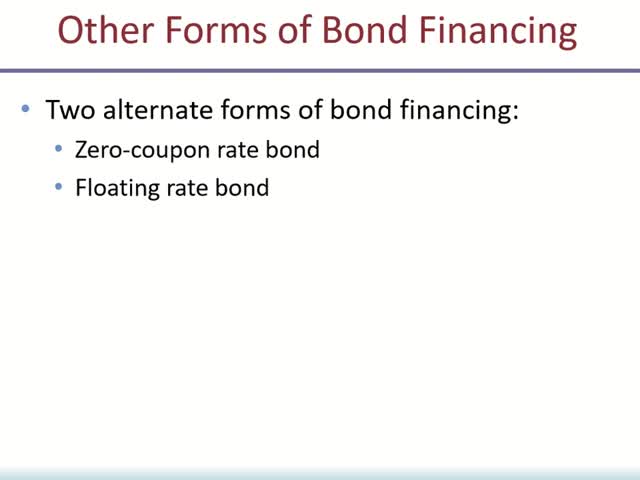 Lecture 16-4 Zeros and Floating Bonds