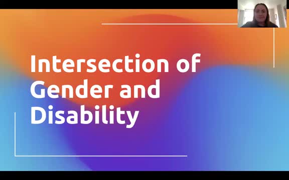 Intersection of Gender and Disability