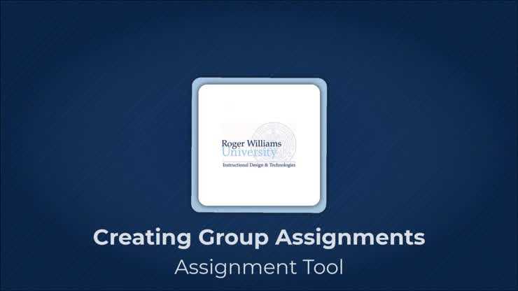 Groups Assignments
