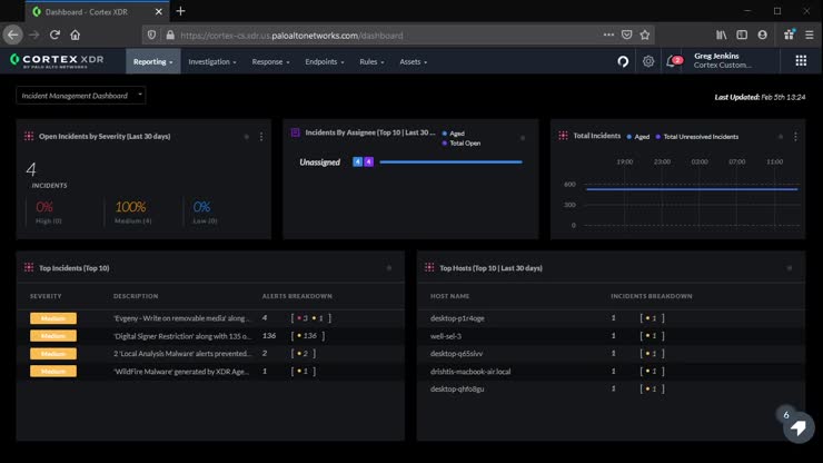 Cortex XDR Analytics Management