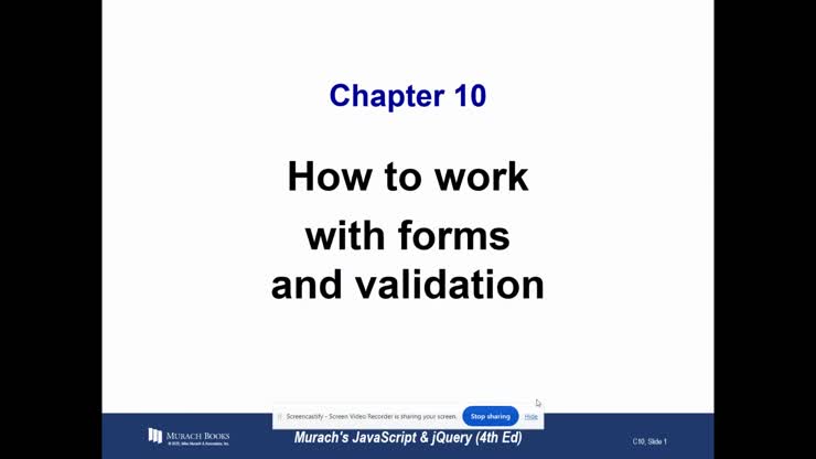 Module 10 Lecture Video