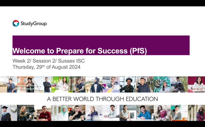 Week 2, Session 2 - Sussex PSF Summer 2024