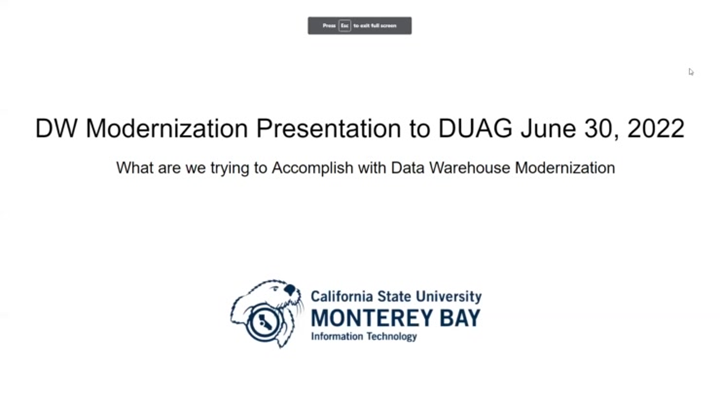 June 2022 DUAG Workshop