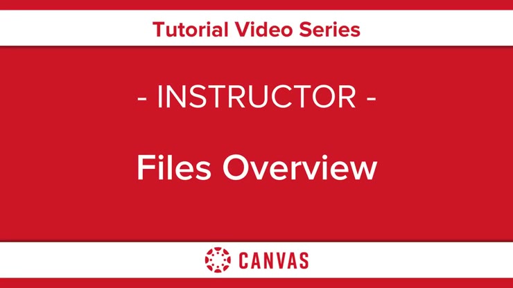 301 - Files Overview (Instructor)