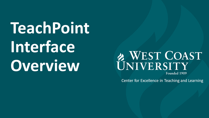 TeachPoint Interface Overview Video
