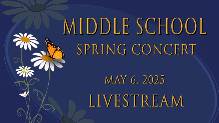 Middle School Spring Concert