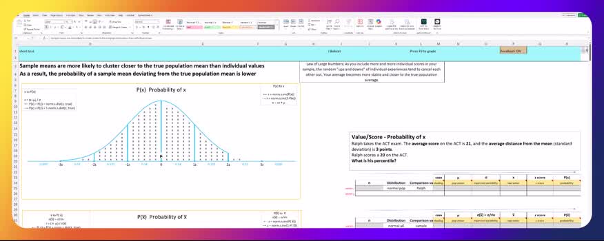 Sample Mean Prob