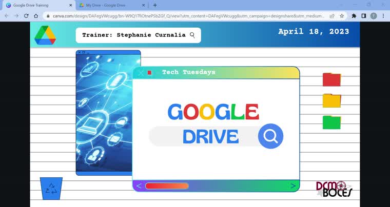 Google Drive Training (Part I) -DCMO BOCES