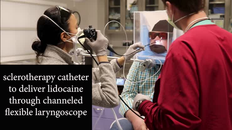 KK video A excellent for sheath placement in scope