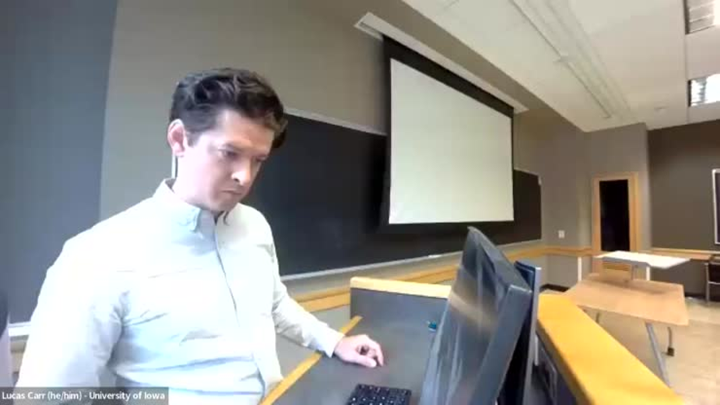Lucas Carr (he/him) - University of Iowa's Personal Meeting Room