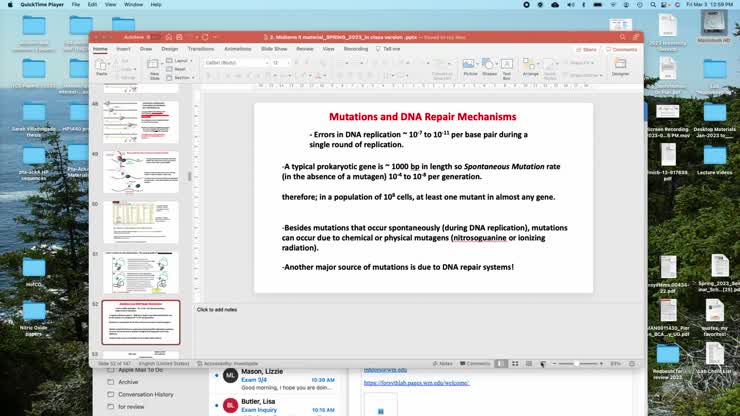 Lecture 17. Friday March 3, 2023