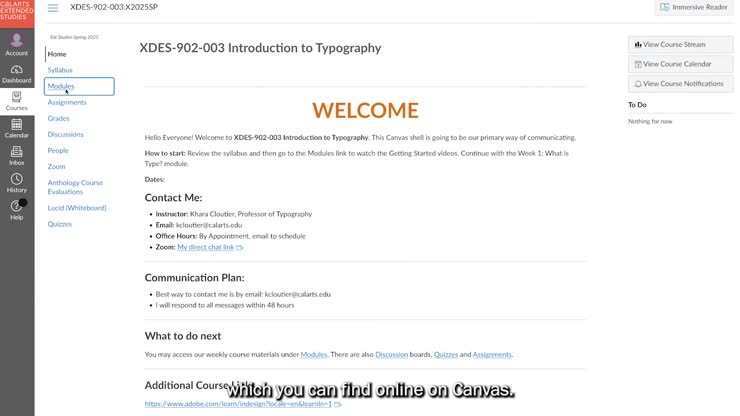 Module 1 – Video 1 – Course Welcome