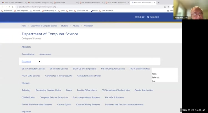 FA23: CS-147 Sec 80 - Comp Architecture