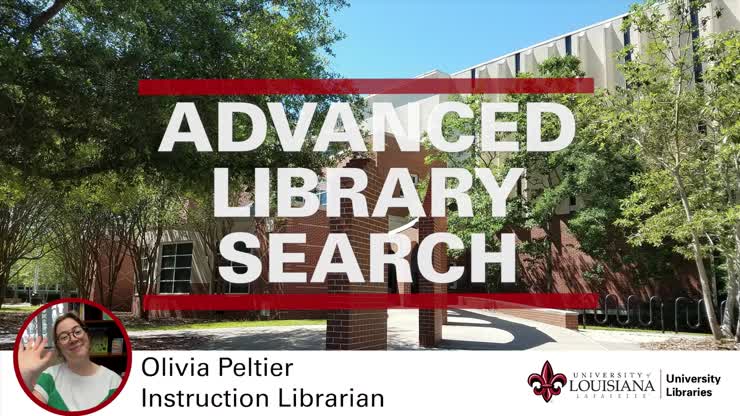 Advanced Library Search