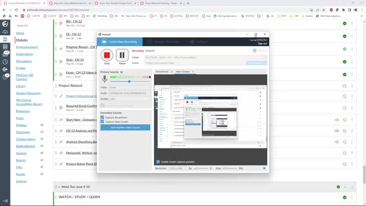 Project Instructional Video
