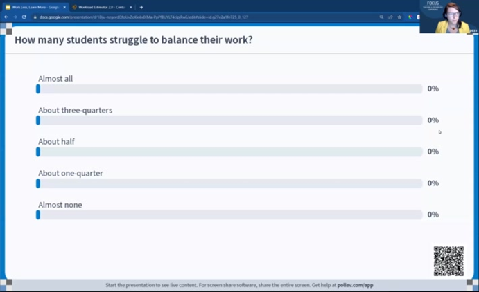 FTTC: Work Less, Learn More: Strategies to Manage Student and Faculty ...