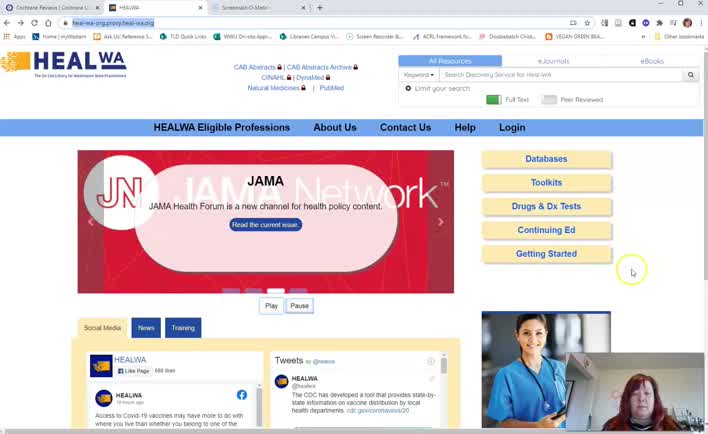 HEAL WA and Cochran Reviews