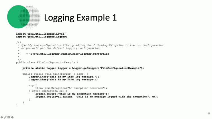 CS 240 - Logging: Messages