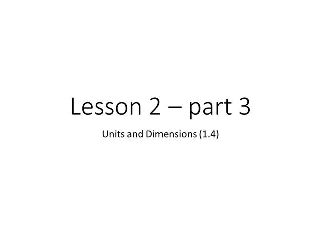 Lesson 2 - Part 3