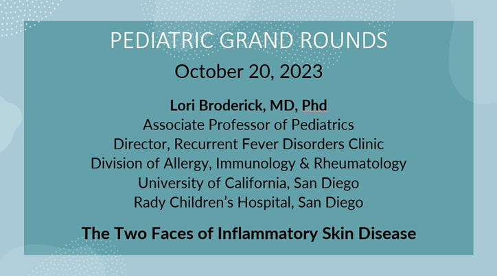 Lori Broderick, MD, Phd