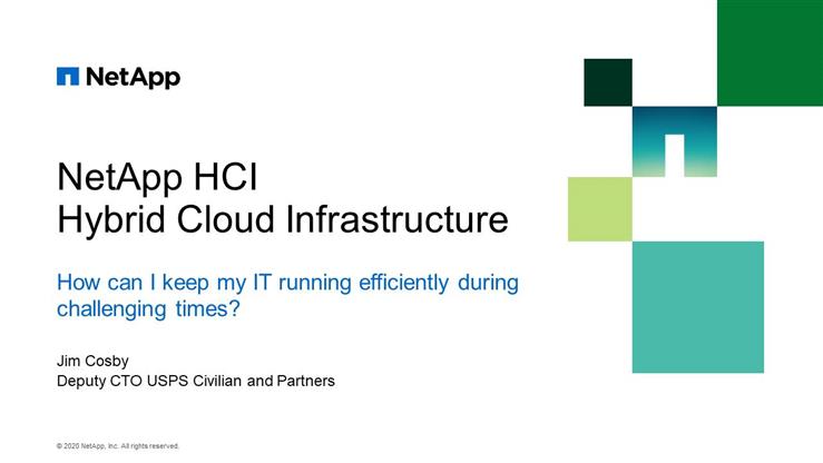 NetApp HCI Hybrid Cloud Infrastructure