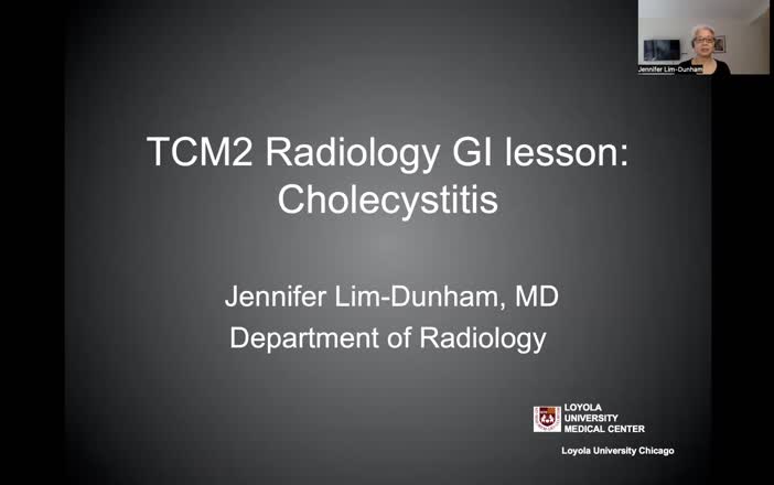 TCM2 Video GI lesson Cholecystitis