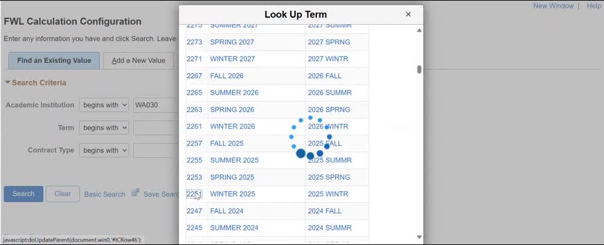 Add a Subject or Component to an Existing FWL Contract Configuration - No Audio