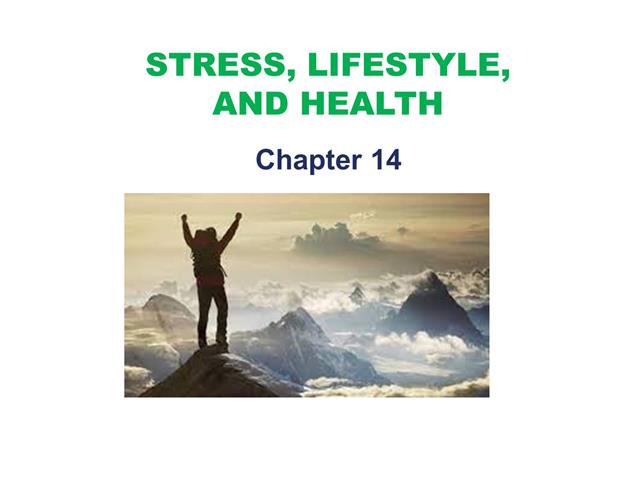 Chapter 14 - Video Lecture - Part 1 of 3 (Introduction to Stress Research)