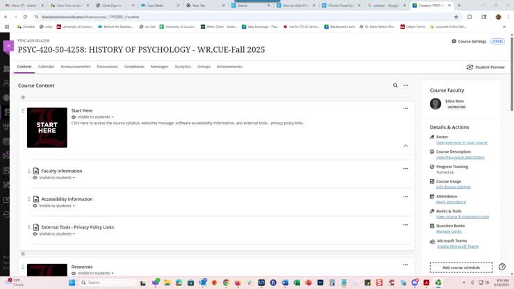 Add syllabus link back to course