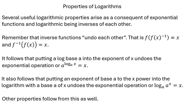 Properties of Logarithms Part 1