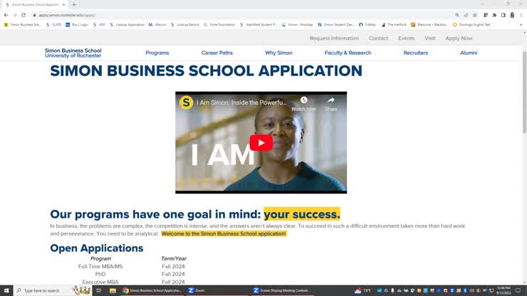 The Simon Application