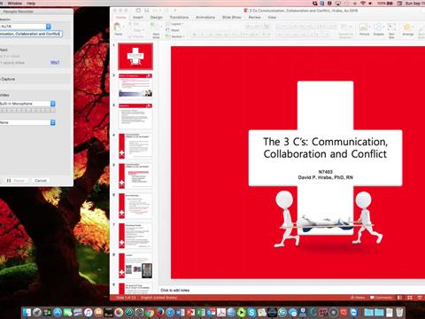 The 3C's: Communication, Collaboration and Conflict