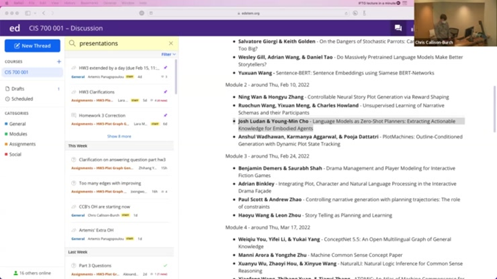 Interactive Fiction And Text Generation lecture