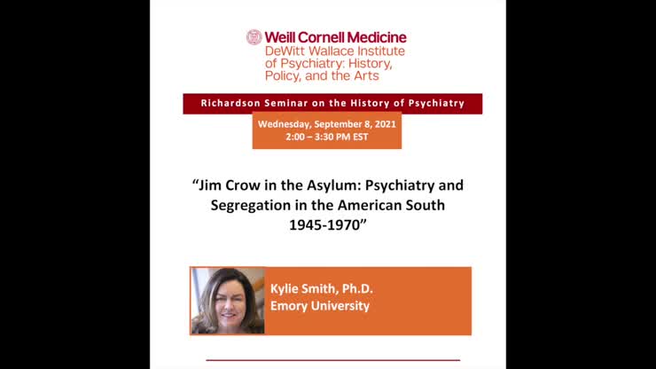 Kylie Smith "Jim Crow in the Asylum"