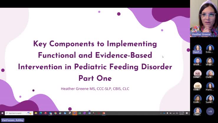 Part 1 Lunch and Learn for Pediatric SLPs and OTs_ Key Components to ...